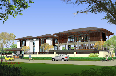 C.Natthaphon's Portfolio: KOI FARM (Fish Pond & House)