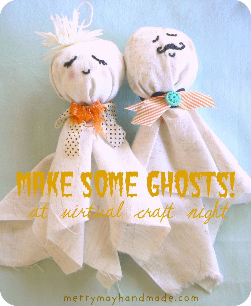 merry may: Virtual Craft Night: Ghost DIY