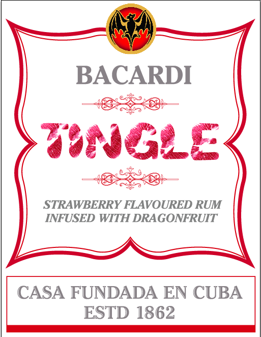 Bacardi: Final Designs of Bottle Labels - Optrex