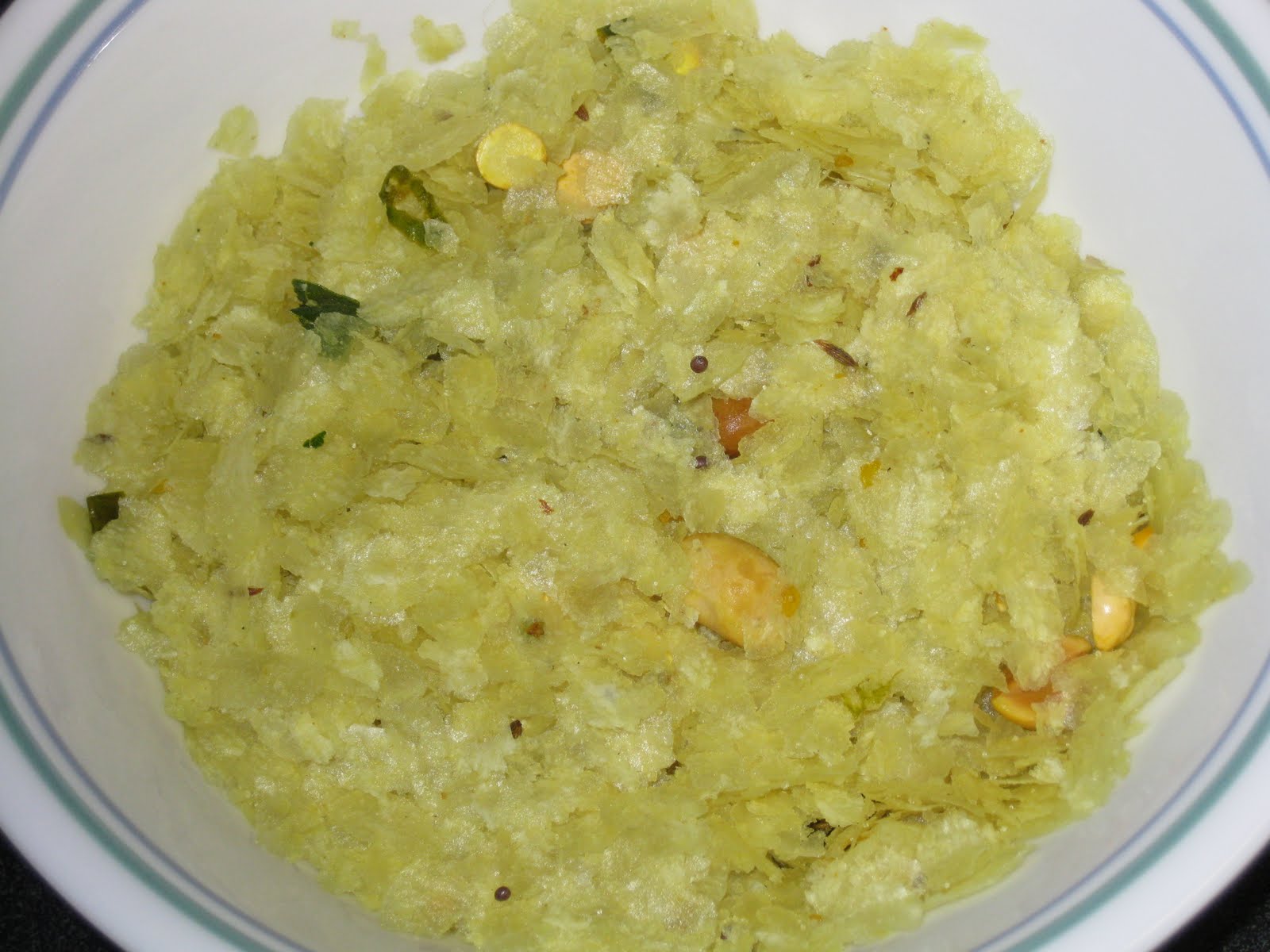 Live to Eat ... Bon Appetit: Hachida Avalakki / Dry Poha