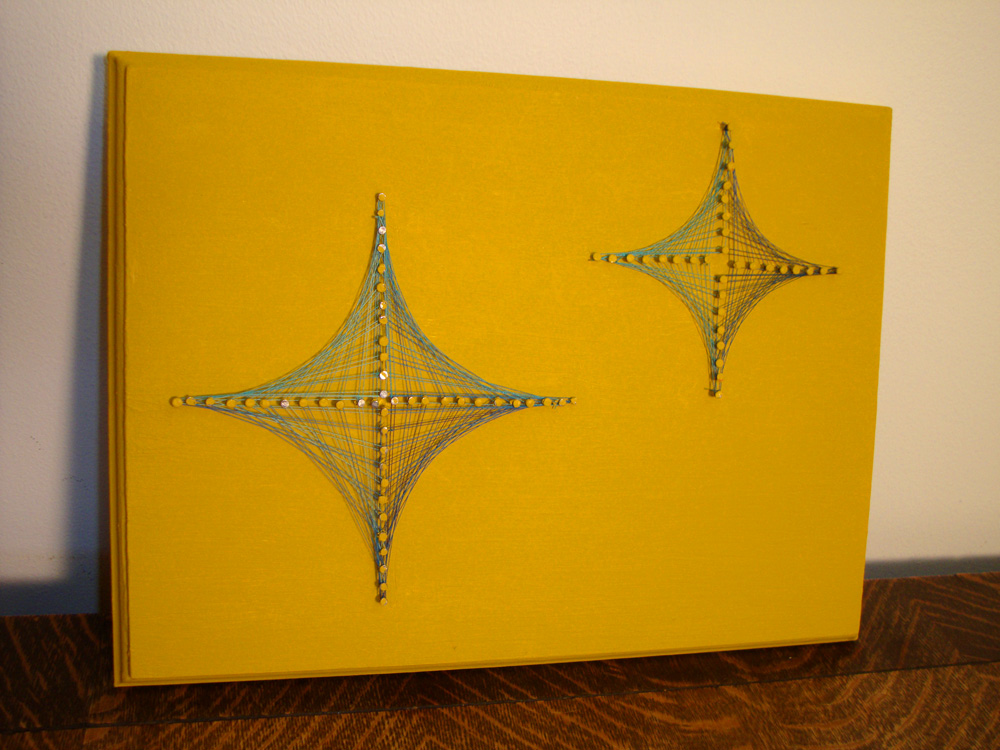 Nest: 1970's String Art