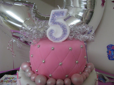 Cakes by Kim: Girl's 5th Birthday Cake