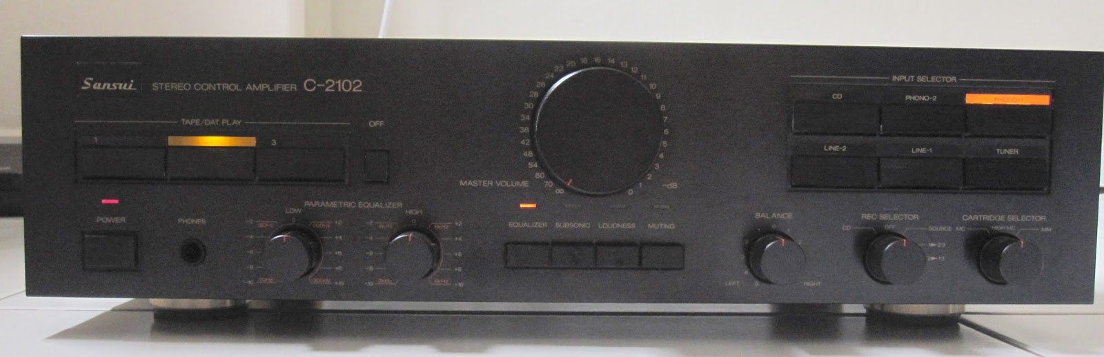 MyOldVintageHifi: Sansui C-2102 (***Update#2***)