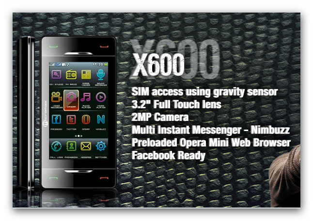 Genuine Softwares and Cool Tricks: Micromax x600 full Touch Screen ...