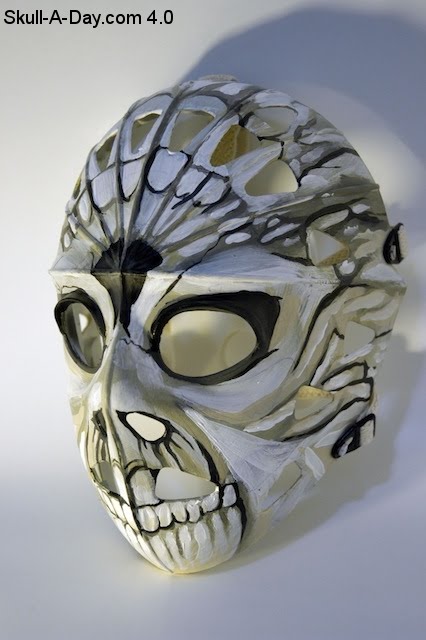 Dual Skull Goalie Mask