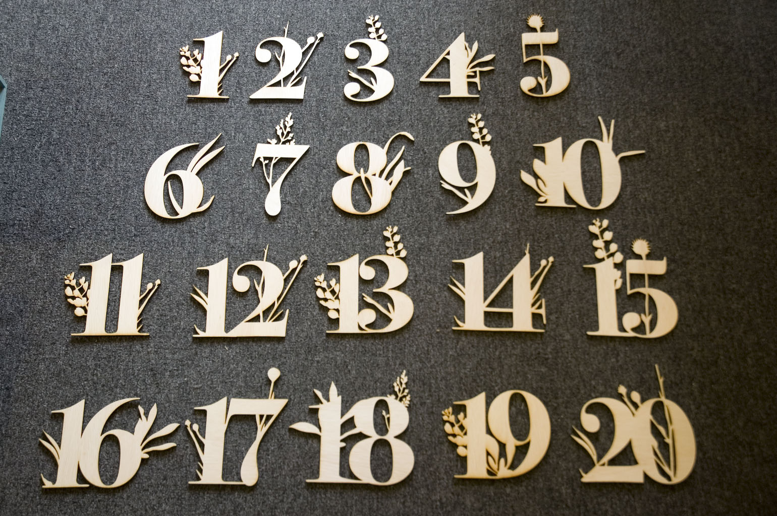 Olive-Route: Botanical numbers