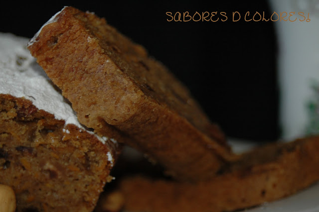 Cake de batata y frutos secos