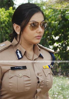 Hot Babe Namitha Looking Very Hot In Very Tight POlice Dress - All Hot ...