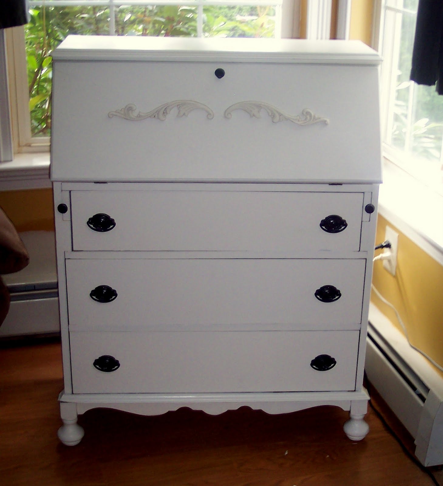 Uniquely Chic Furniture: Secretary Desk Redo