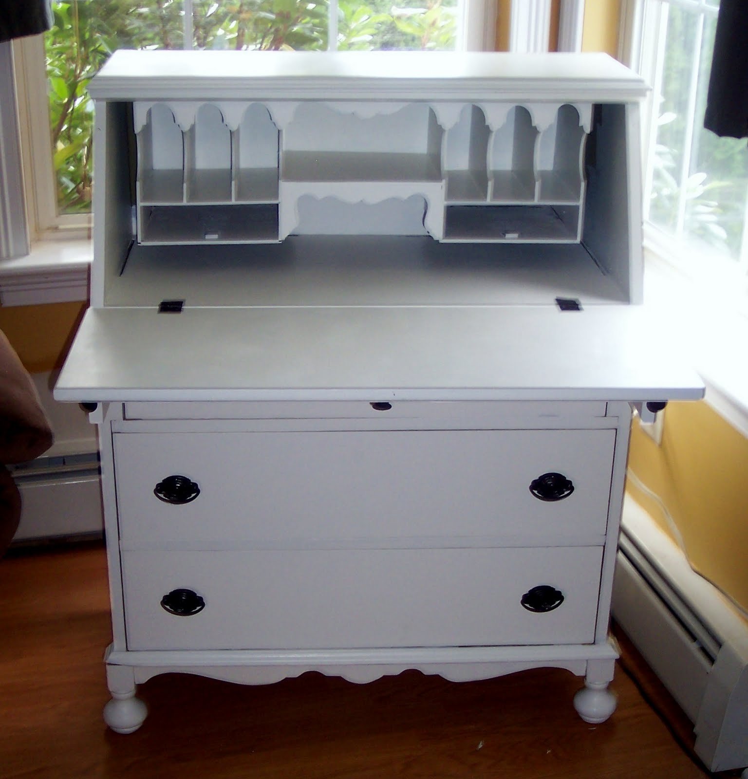 Uniquely Chic Furniture: Secretary Desk Redo