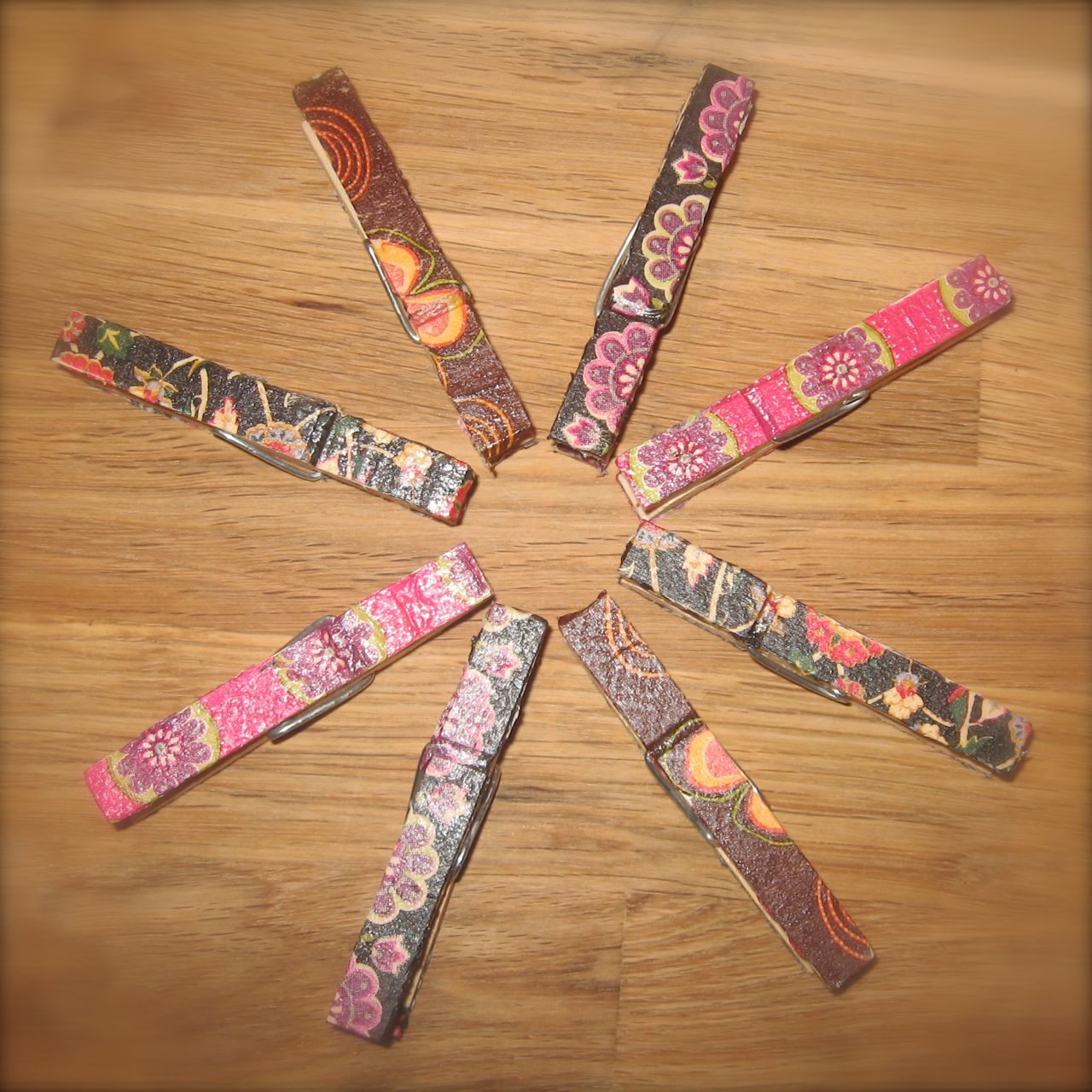 Generally Creative: Made 2 Match: Clothes Pins