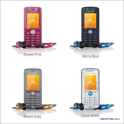 mobiles & audio/video players: Sony Ericsson W200i