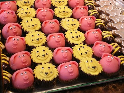 Food Designs: Animal Cupcakes
