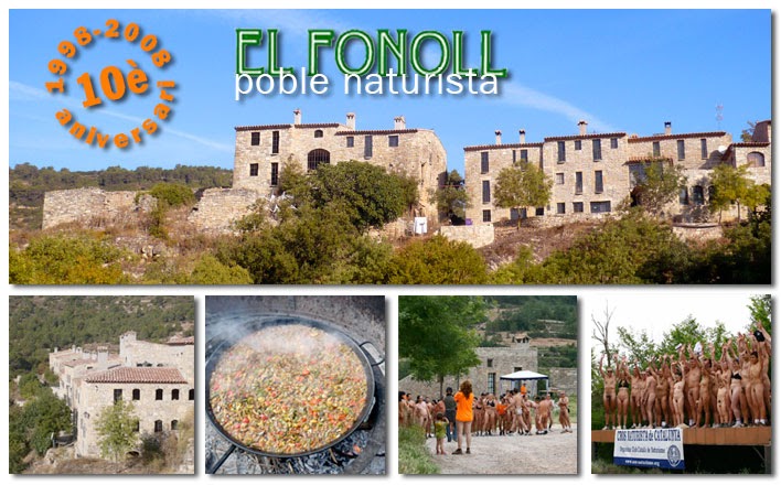 Viajes Infernales: El Fonoll: la unica aldea naturista en España