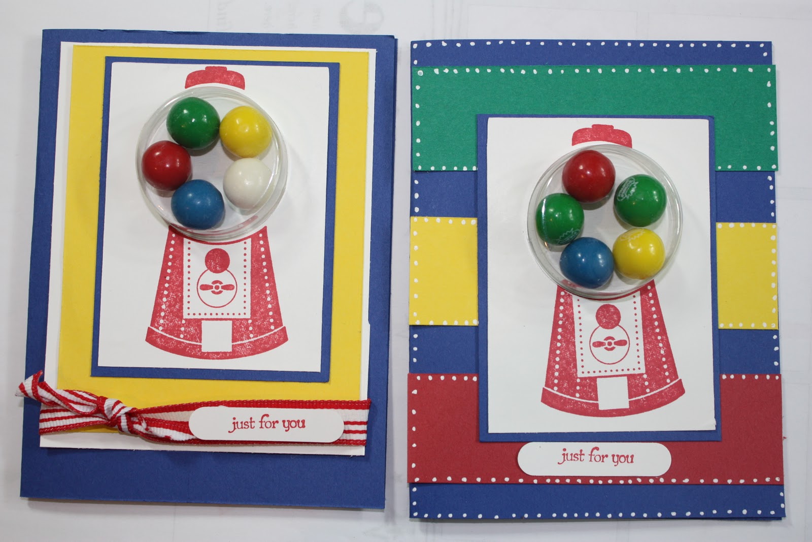 Scrap Stamp Crazy: Bubble Gum cards