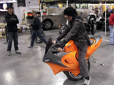 The one wheeled motorcycle