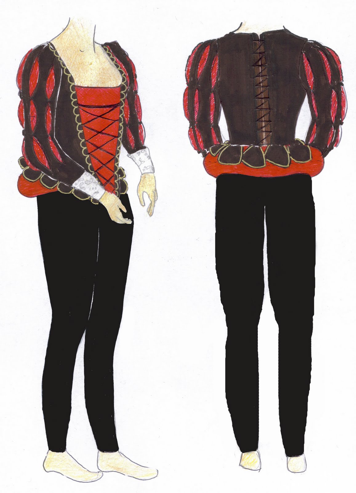 Emily Sghendo Costume Maker: Shakespeare.... first costume