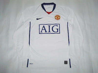 Patch Them UP !: Man United 2008/09 Away Kit