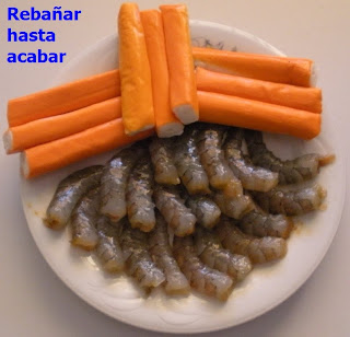 Rebañar hasta acabar: Calamares rellenos de mar
