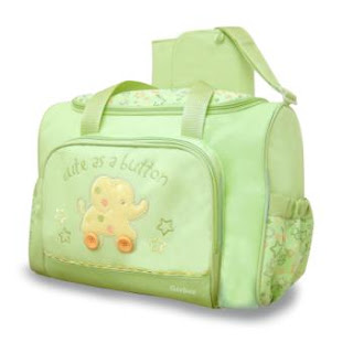 baby's things: Gerber's duffel diaper bag