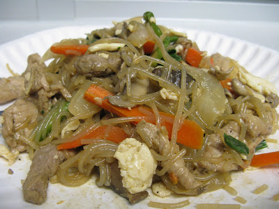 Olin Cooking Club: Jap Chae (Job Chae / Chap Chae) and Tiramisu