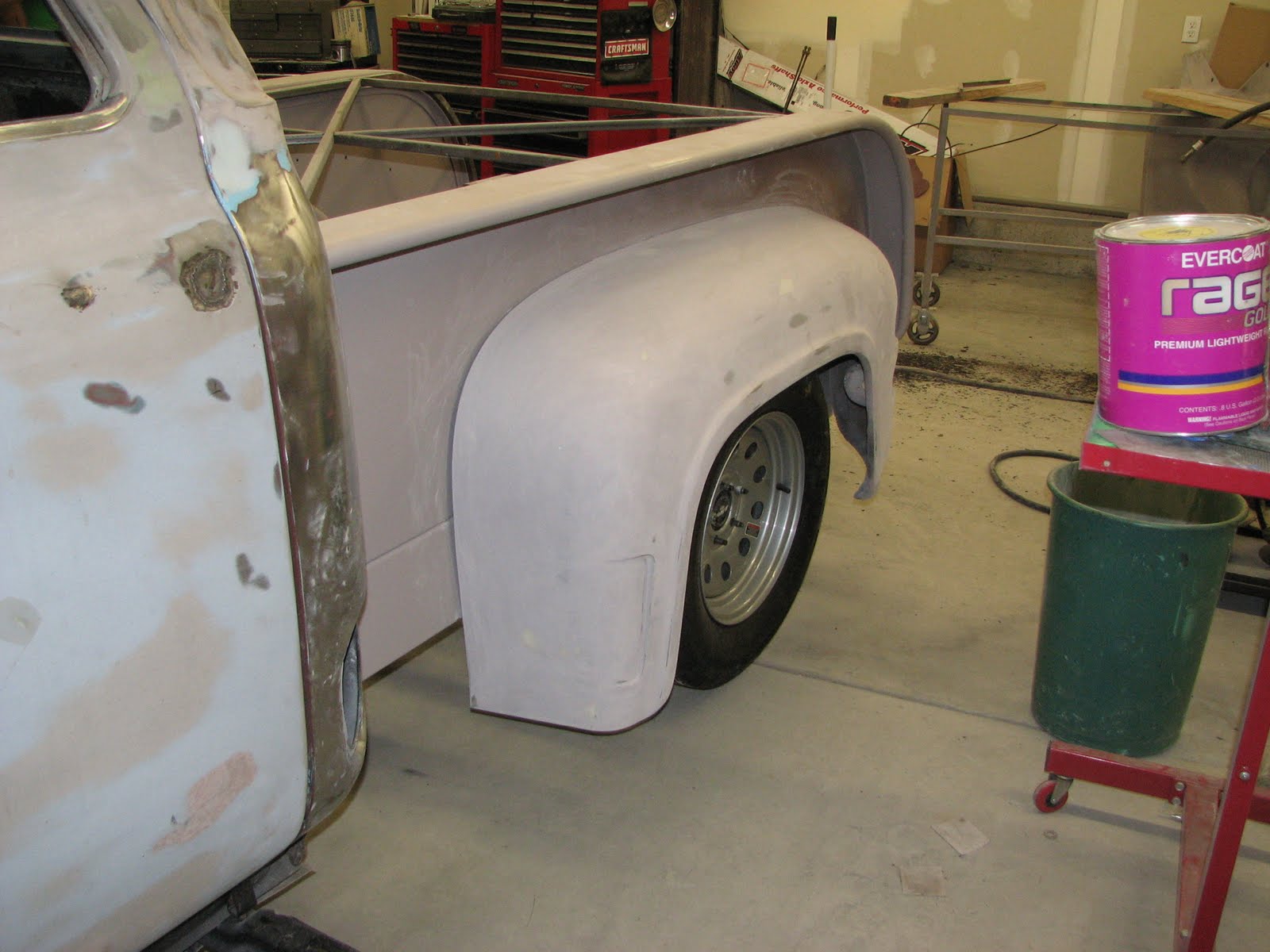 1955 FORD TRUCK: REAR FENDERS