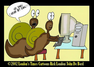 Londons Times OffBeat Cartoons: Snail Mail: Insect Cartoon