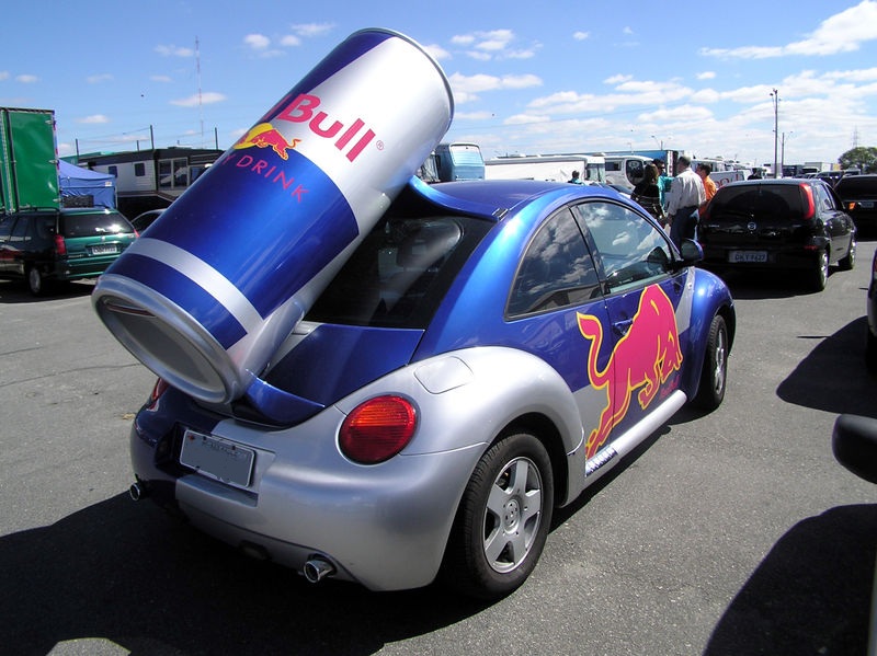 New Beetle Clube (Oficial): Red bull te da asas...