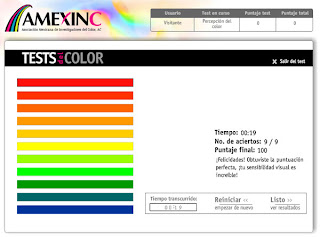 Test de percepción del color