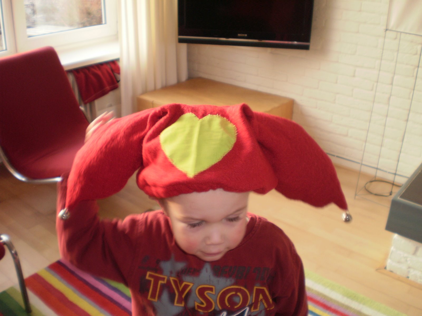 Zelfgemaakt van mij - voor jou: kabouter plop muts