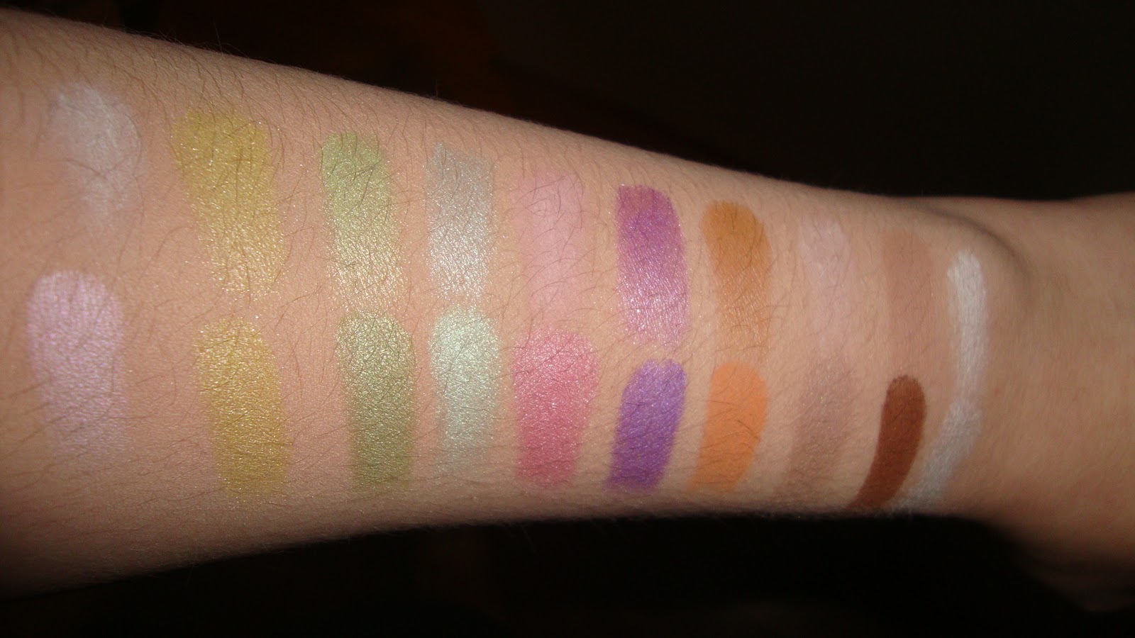 liquored on lacquer ♥: Limited Edition ELF 100 Palette - full swatches ...