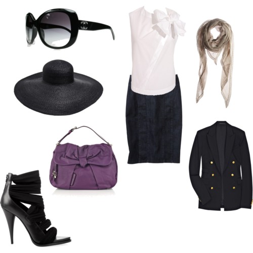 Mira Magazine: Polyvore, work outfits..