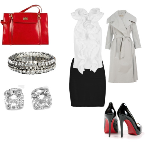 Mira Magazine: Polyvore, work outfits..