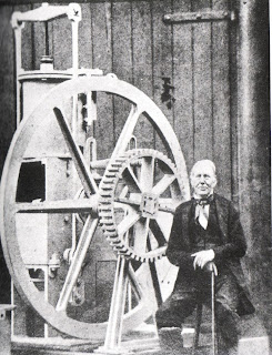 Below, an engraving of Comet's engine as originally built (from the ...