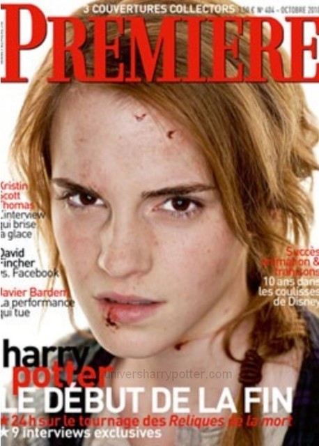 Emma Watson: Emma Watson on cover of French Premiere magazine