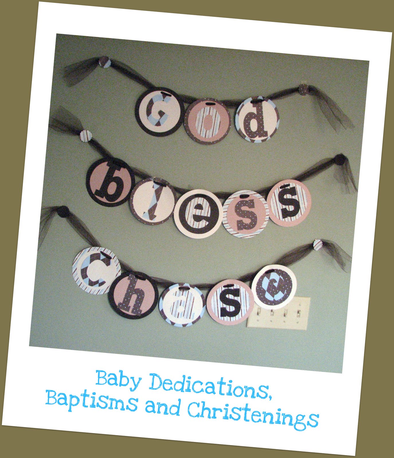 The Snickerdoodle Shop: Celebration Banners