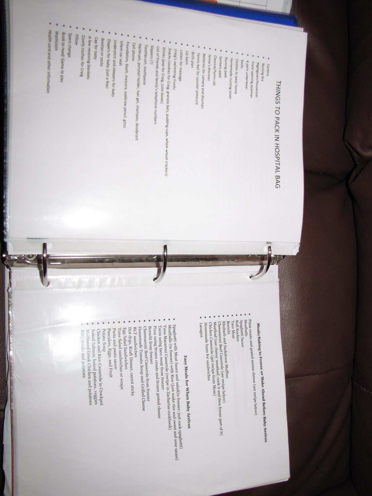 Homemaking Pilgrim: Tour of My Home Management Binder