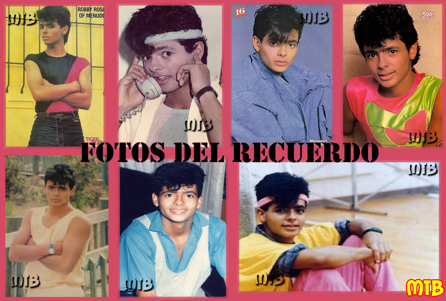 Menudomania Total: Fotos del Recuerdo: Robby Rosa en Menudo