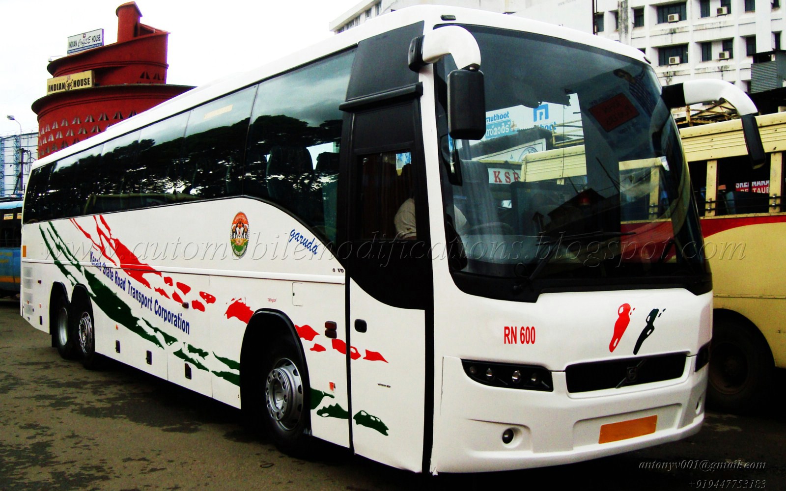 AUTOMOBILE MODIFICATIONS: VOLVO B7R CONVERTED TO B9R MULTI AXLE