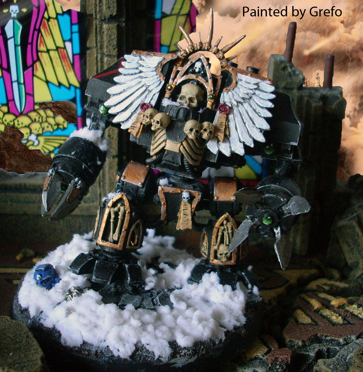 Adeptus Mechanicus Grefo: Dreadnought Capellan