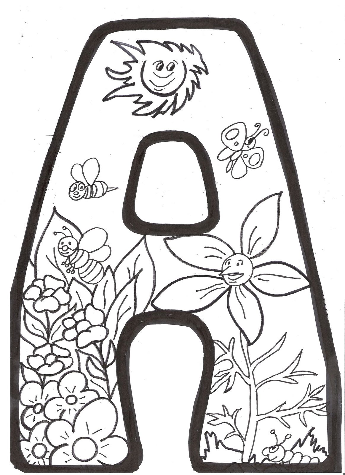 LOS PEQUES DE INFANTIL: LETRAS DE PRIMAVERA