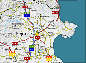 Figueres Mapa | Mapa