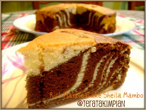 TERATAK IMPIAN -: :-: Rich Marble Choc Cake Sheila Mambo