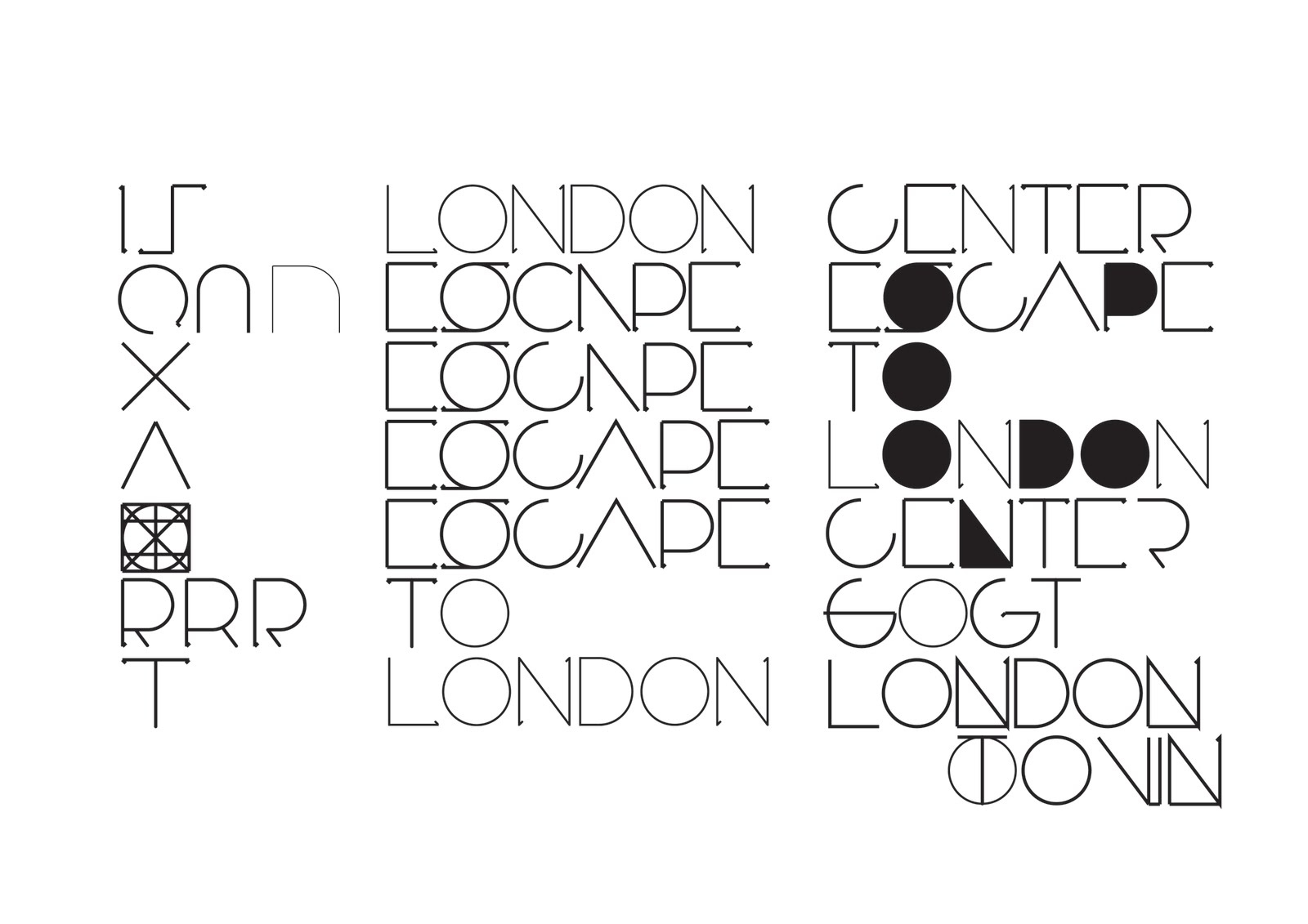 Design Practice: London Initial Ideas