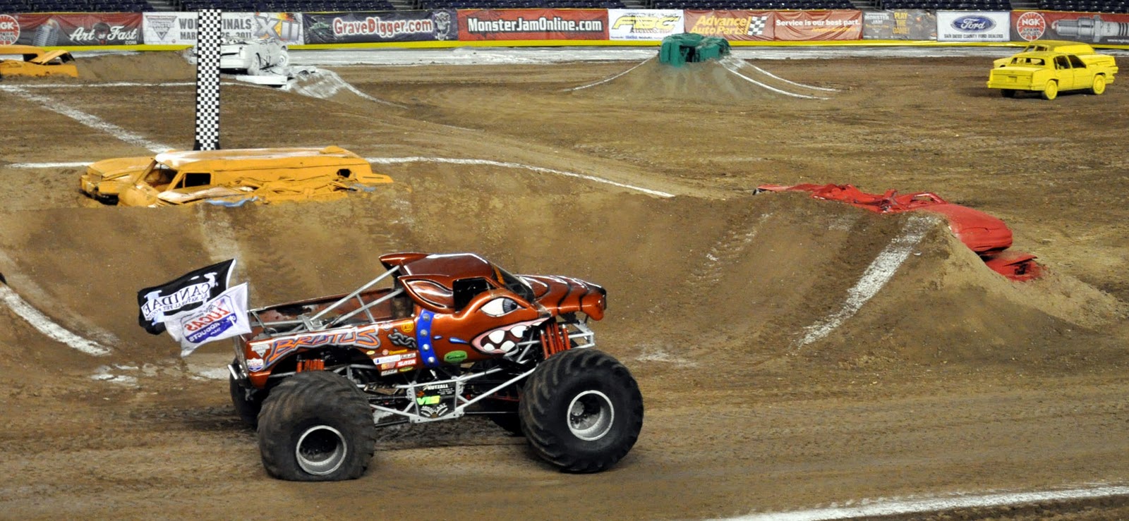 Automobile Touch: Monster Jam San Diego, Avenger, Obsession