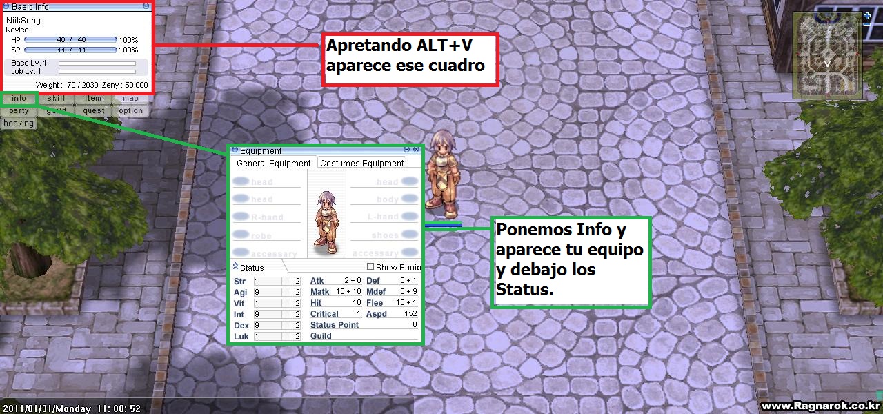 Todo Ragnarok: Los Stats (Habilidades)