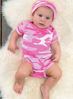 baby girl beautiful photos: Baby Girl Camo
