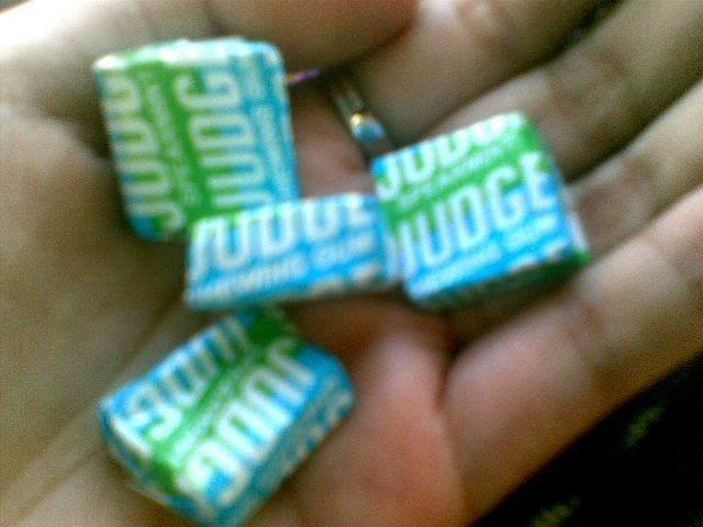 Anagon: On Judge Bubble Gum, My Vegetarian Sandwich, and Night Jogging