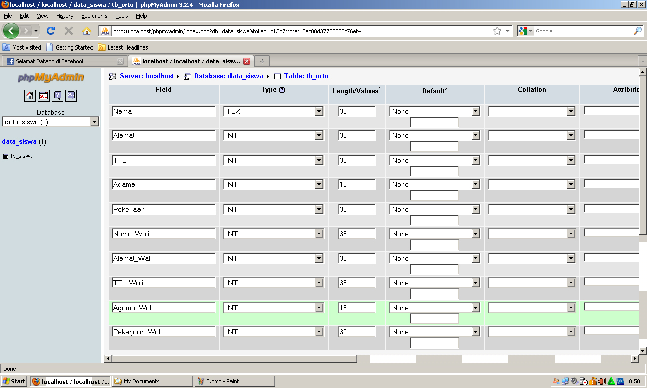 lheaaenggji: langkah_langkah membuat database siswa