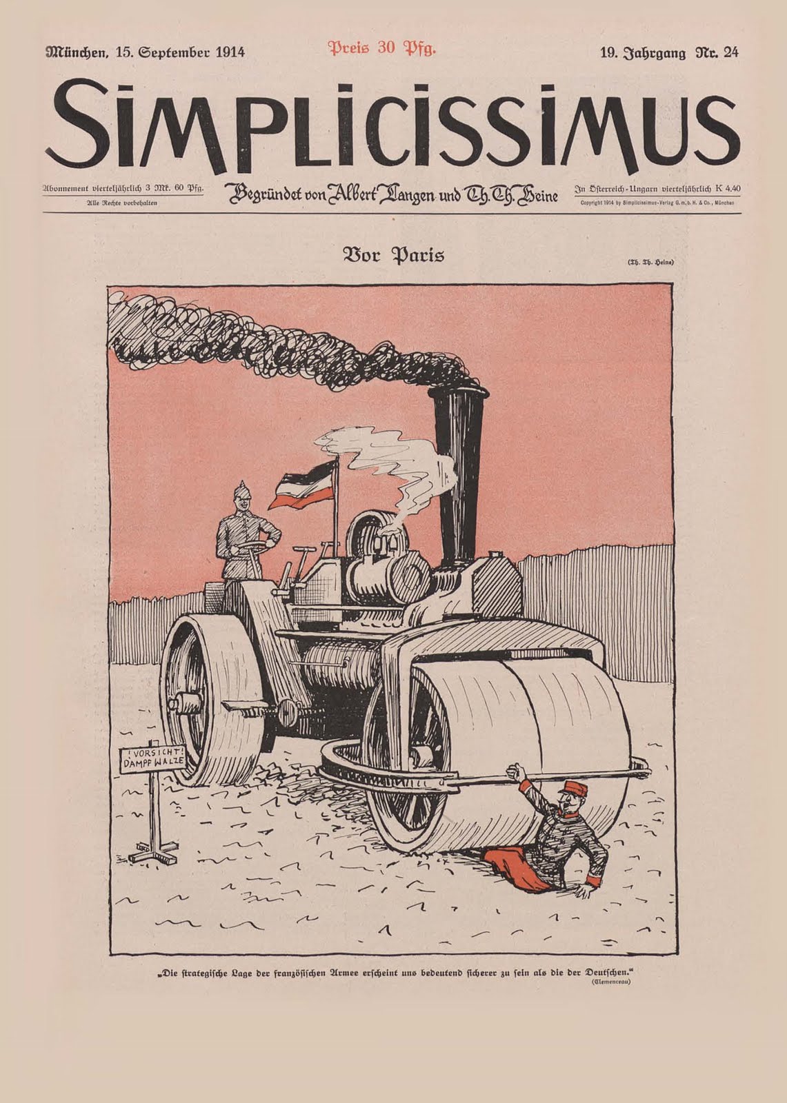 I LIKE the things I LIKE!: Great Illustrations 1897 to 1944, Simplicissimus